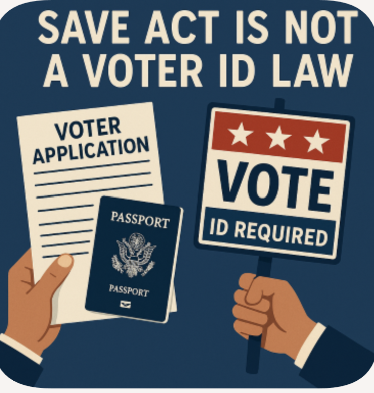 SAVE Act Is Not a Voter ID Law – Douglas V. Gibbs